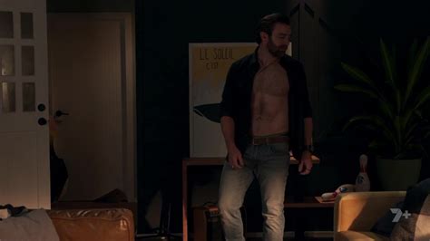 Auscaps Luke Van Os And Adam Rowland Shirtless In Home And Away