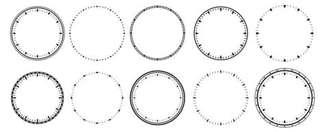 Clock Face Vector Art Icons And Graphics For Free Download