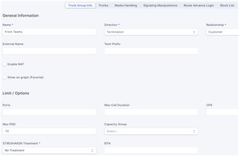 Microsoft Teams Configuration Guide For Direct Routing