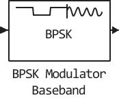 BPSK Modulator Baseband Документация Engee