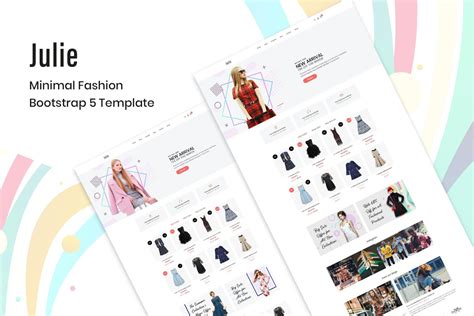 Julie Minimal Fashion Bootstrap 5 Template Minimal Fashion Bootstrap