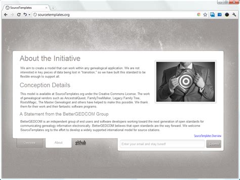 The Sourcetemplates Initiative