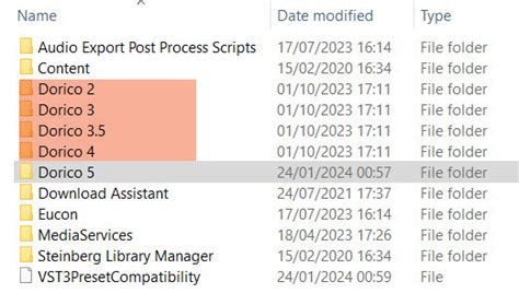 Cleaning Old Dorico Versions Files Dorico Steinberg Forums