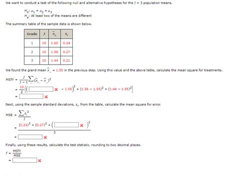 Solved We Want To Conduct A Test Of The Following Null And Chegg Com