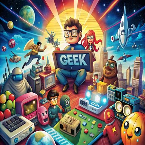 Geek Culture Illustration Premium Ai Generated Image