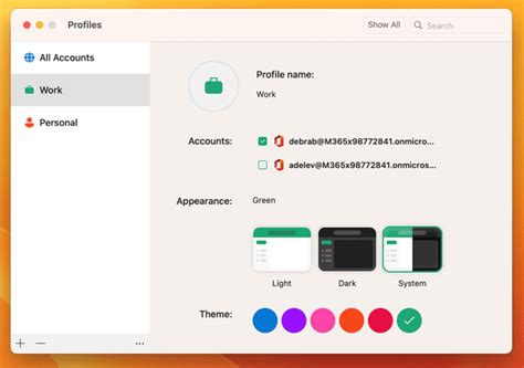 Outlook For Mac Adds Support For Email Profiles In Preview