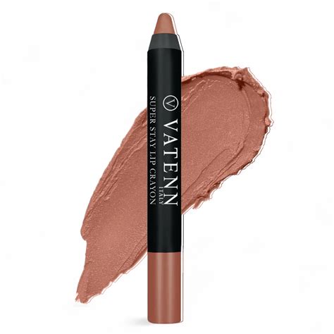 Vatenn Italy Super Stay Lip Crayon Lipstick Shade 416 Blushing