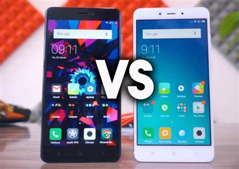 Redmi note vs Redmi note x Le match comparatif des frères Xiaomi
