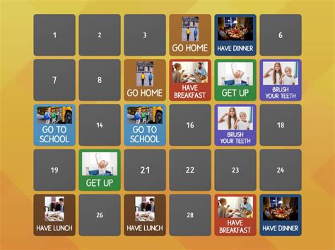 DAILY ROUTINES MEMORY GAME Parejas
