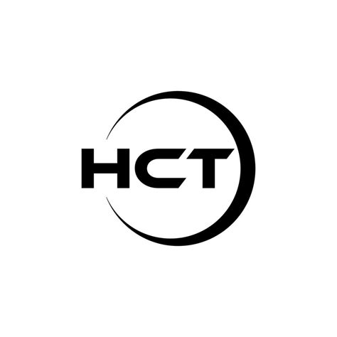 Diseño De Logotipo De Letra Hct En Ilustración Logotipo Vectorial