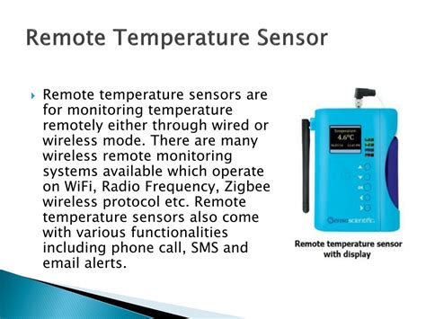 PPT Temperature Sensor PowerPoint Presentation Free Download ID