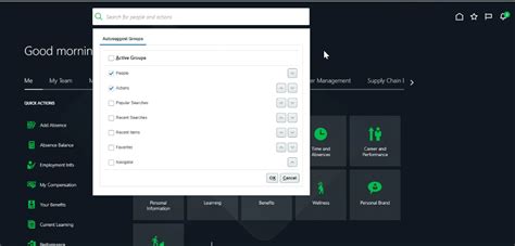 Cannot Use The Search For Person And Actions After The Options Were Unchecked — Cloud Customer