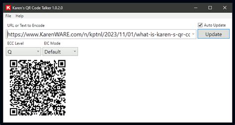 What Is Karens Qr Code Talker · What Is A Qr Code · What Is A Code