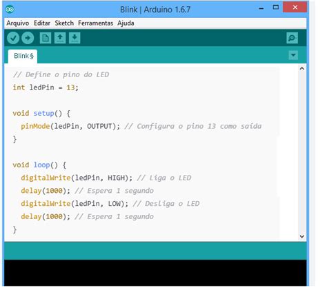 Projeto Simples Com Arduino Led Pisca Pisca Blink Techsmundo
