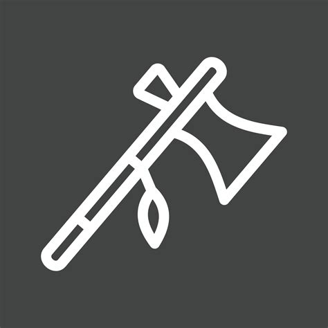 Axe Line Inverted Icon 11918228 Vector Art At Vecteezy