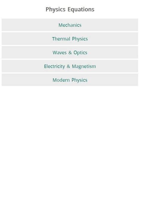Physics Equations Apk For Android Download
