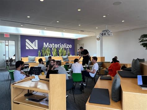 Materialize On Twitter The Hack Day Is Getting Underway Folks Are Showing Up To Fuel Up