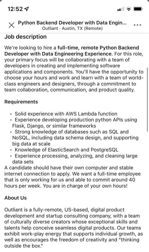Found this gem on Linkedin. Nice salary for being based in the USA : r/ProgrammerHumor