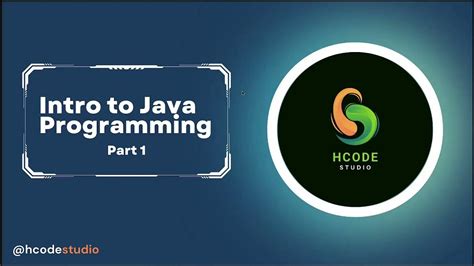 Intro To Java Programming And Setting Up Jdk And Ide Youtube