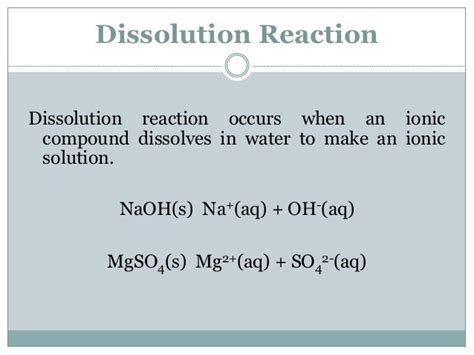 Chemical Reaction