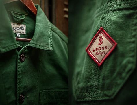 Andsons Green Bolt Chore Jacket