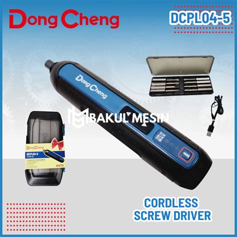 Jual Dongcheng Dcpl04 5 Dcpl 04 5 Bor Obeng Baterai Cordless Screw