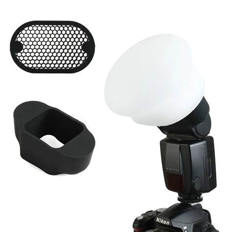 Camera Speedlight Flash Diffuser Magnetic Light Modifier Attachments