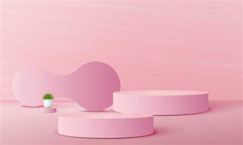 Pink Mockup Vector Art Icons And Graphics For Free Download