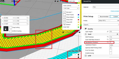 Topbottom Thickness Seems Wrong · Issue 4672 · Ultimakercura · Github