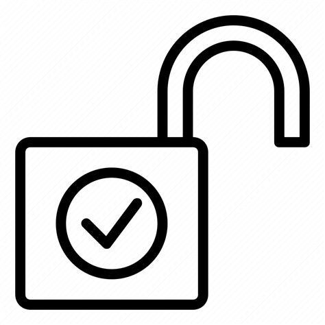 Hacker Unlocked Protection Hacking Cyber Icon Download On Iconfinder