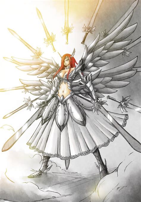 Erza Titania Erza Scarlet Fan Art Fanpop