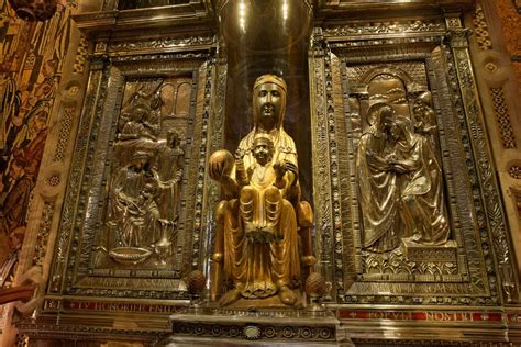 Black Madonna Our Lady Of Montserrat La Moreneta Montserrat