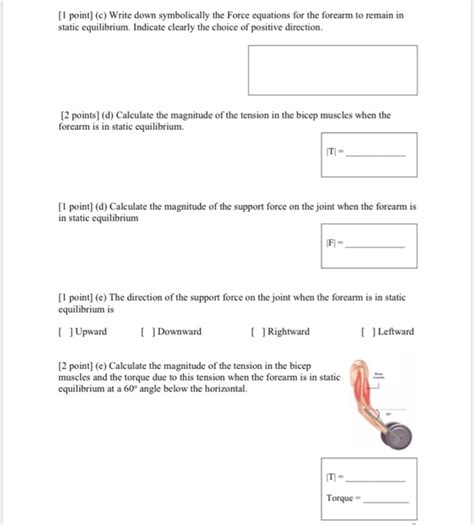 Solved Problem Points Static Equilibrium Ideas Can Be Chegg