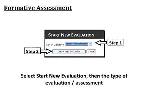 Formative Assessments And Observations On EDFS Formative Assessment