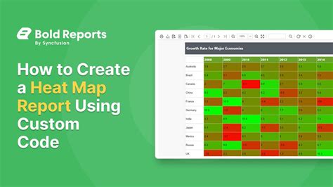 How To Create A Heat Map Report Using Custom Code Step By Step Guide