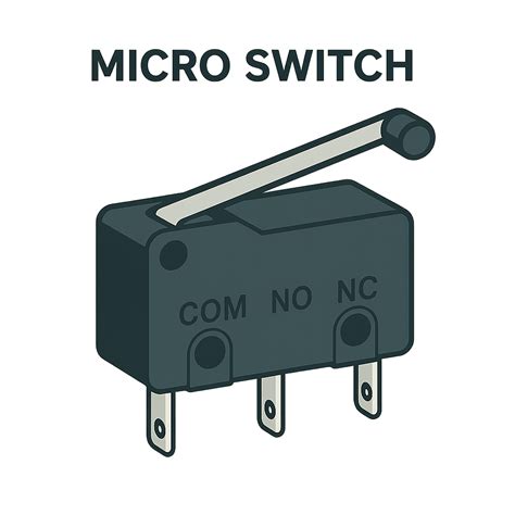 Micro Switch Working Principle Common Uses And Arduino Wiring Guide