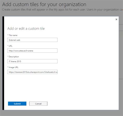 Sweet App Launcher Custom Tiles Now Available In Office 365 Blksthl