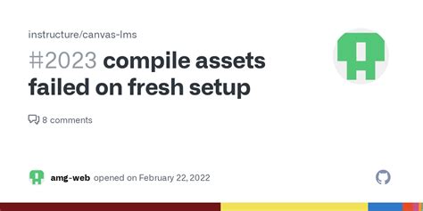 compile assets failed on fresh setup · issue 2023 · instructure canvas
