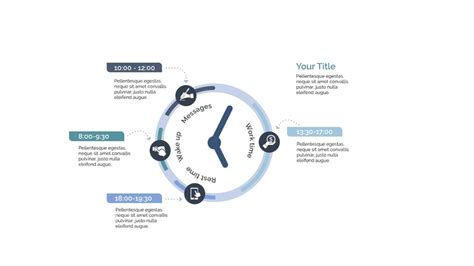 Diagram Showing The Stages Of Time Clock Google Slide Theme And Powerpoint Template Slidedocs
