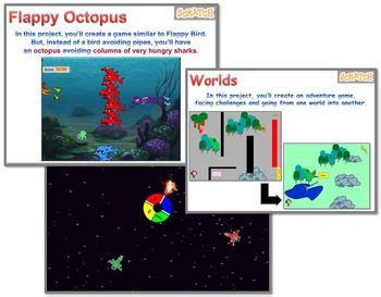 Scratch V Bundle Projects VII IX By Barrie James TPT