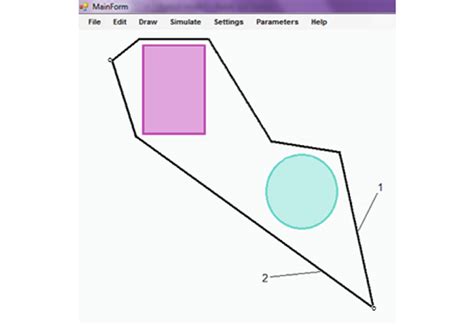 Simulation Result Of Type 2 Fuzzy Navigation Algorithm Using Two