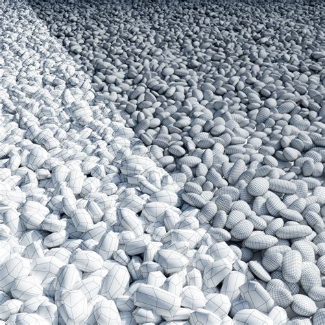 Pebbles 3d Model Cgtrader