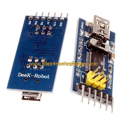 Ft232rl Ftdi Mini Usb To Ttl Serial Converter Adapter Module 3 3v 5 5v