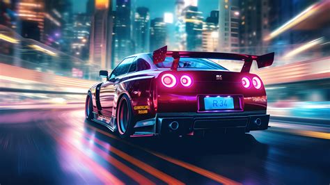 Nissan Skyline Gtr R34 4k Wallpapers Wallpaper Cave