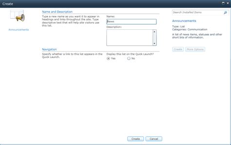 How To Create And Manage Announcement In Sharepoint 2010