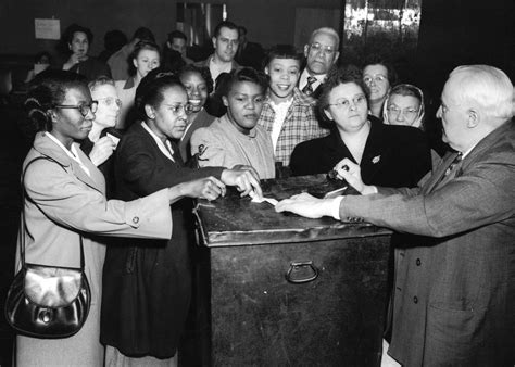 In Pictures Over 100 Years Of Voting In America