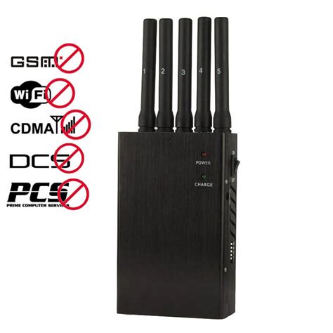 Signal Jammer For Wifi Cell Phone With Gsm Signal Blocker All Frequency Jammer