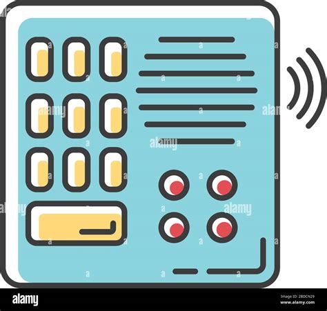 Intercom Apartment Intercom Buzzer Stock Vector Images Alamy