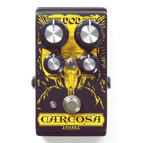 Digitech Carcosa Analog Fuzz Pedal Amplifier Audio High Quality