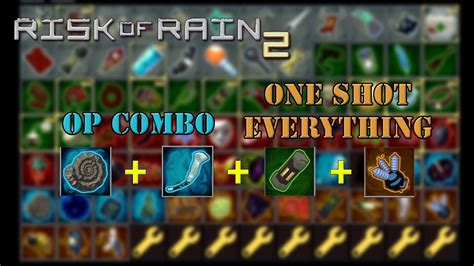 Best Overpowered Items Combo That Can One Shot Everything Risk Of